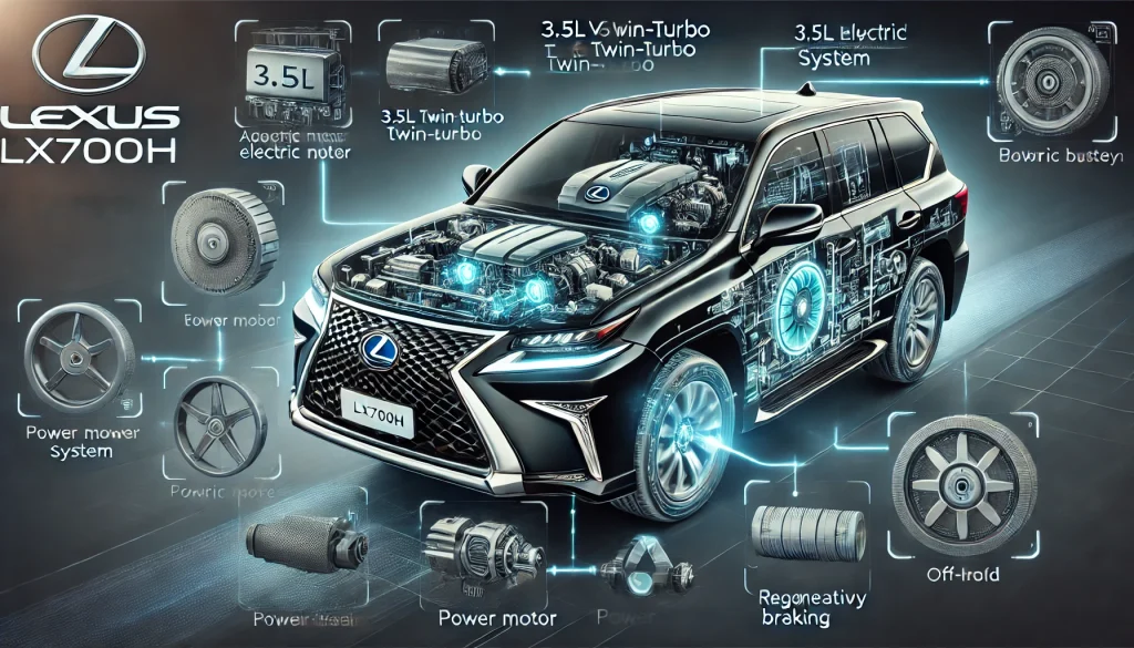 日本でのレクサスLX700h発売日と北米仕様の詳細